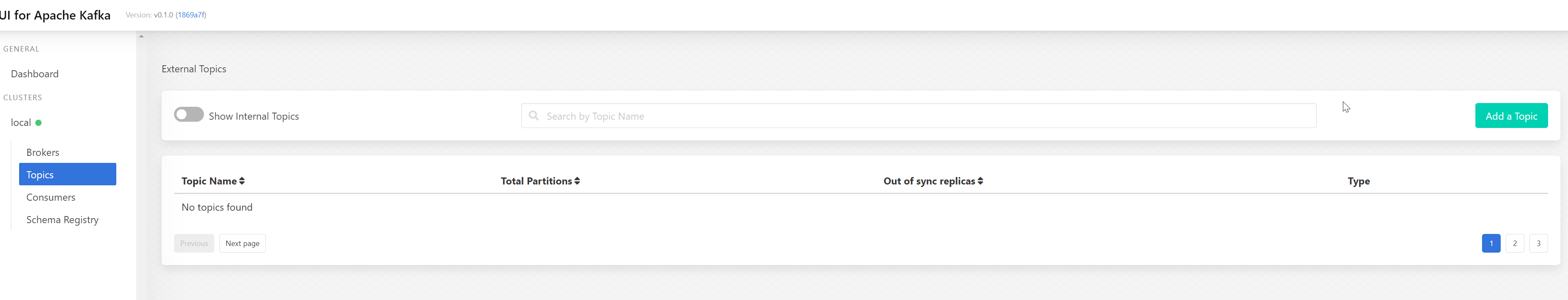 Show Internal Topics doesn't do a repagination · Issue #710 · provectus/kafka-ui · GitHub