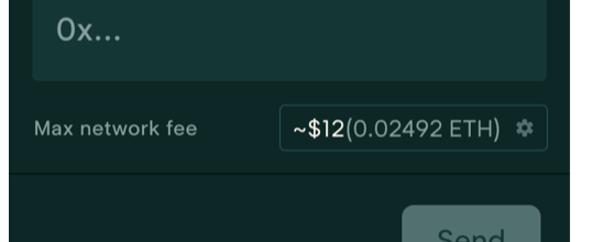 Change estimated network fee to max fee · Issue #1632 · tahowallet/extension · GitHub