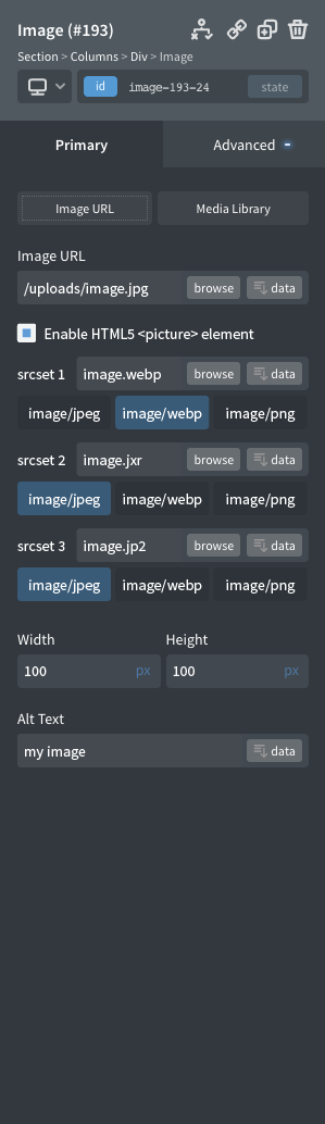 Allowing the use of the HTML5 element to provide Next-Gen formats to images · Issue #549 ...