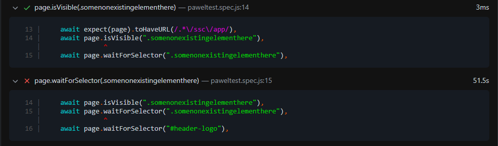 Bug Pageisvisible Passing When Element Does Not Exist · Issue 18394 · Microsoftplaywright