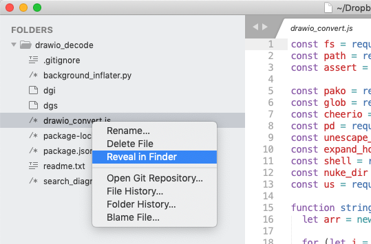 Reveal in finder · Issue #130 · jgraph/drawio-desktop · GitHub