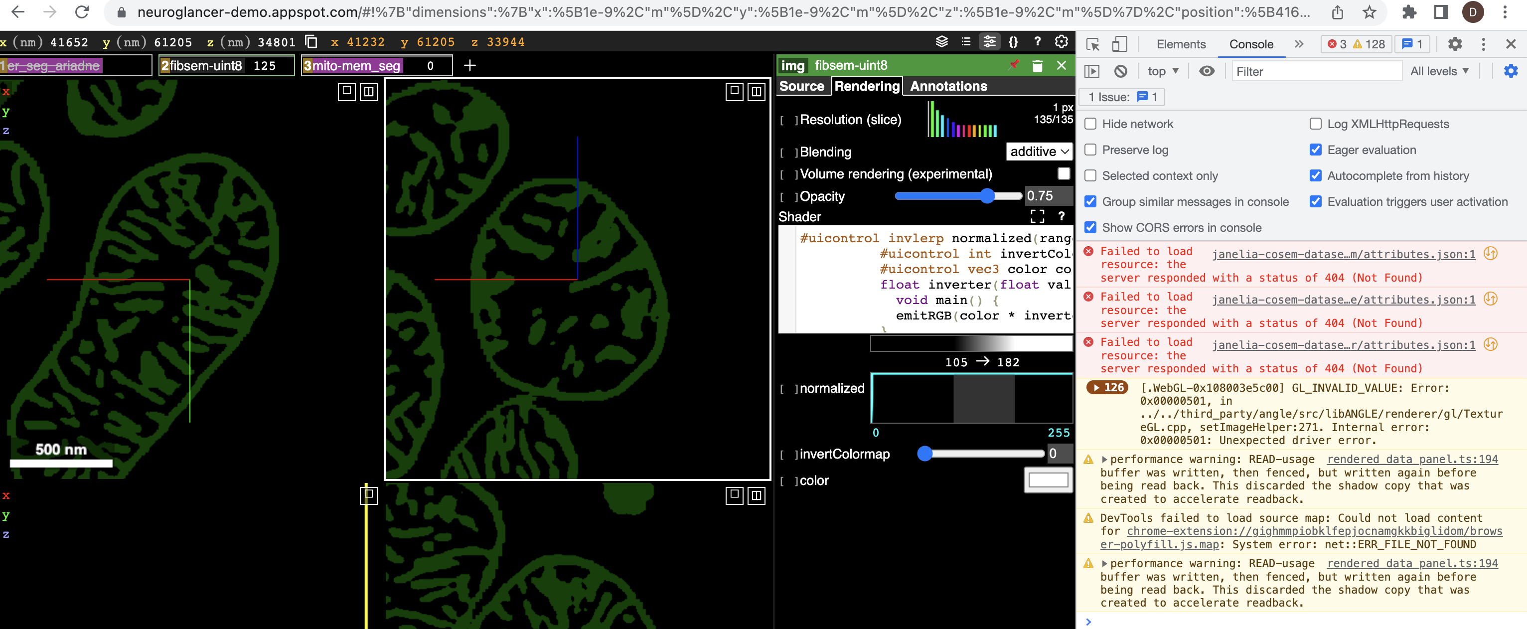 chrome on mac not loading image data · Issue #457 · google/neuroglancer · GitHub
