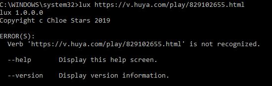 [download fail]: Huya.com · Issue #1195 · iawia002/lux · GitHub
