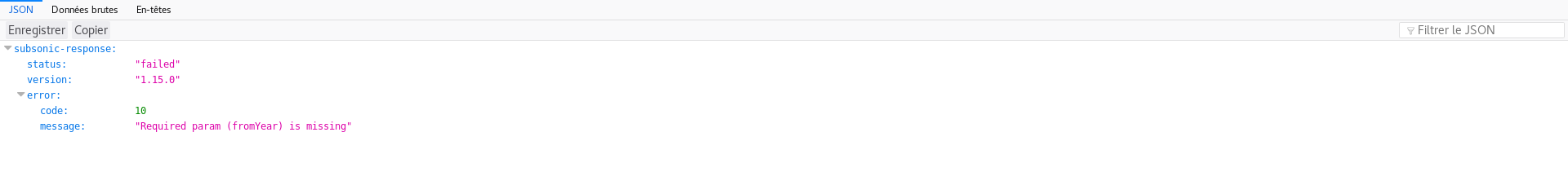 API response is out-of-spec when request is missing required parameter · Issue #403 · airsonic ...