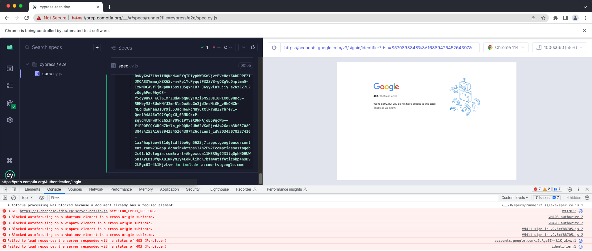 MultiDomain: Navigating from domain A to domain B to domain C not working and giving cross ...