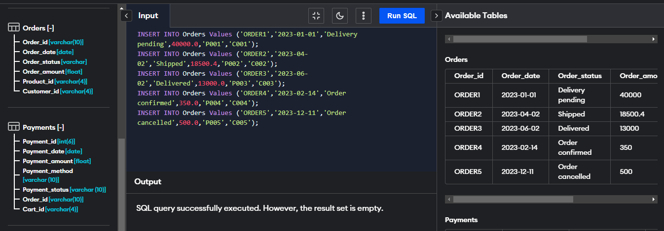 GitHub - Rakeshvd/E-commerce-Database-Management-SQL