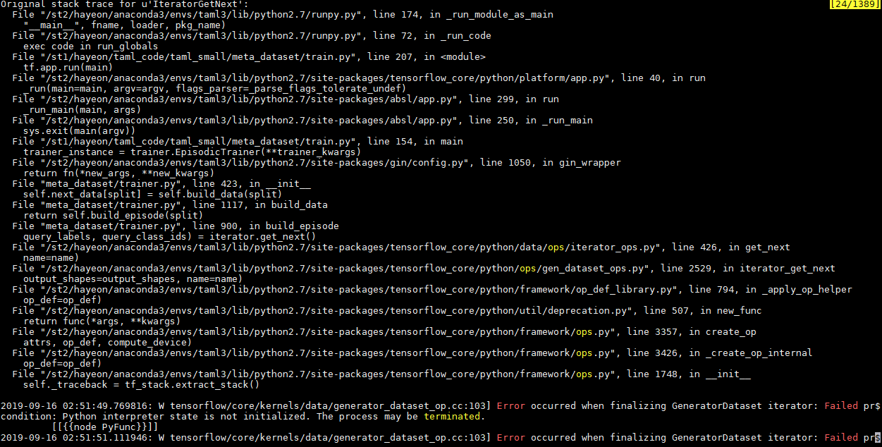 Memory leak when training models · Issue #28 · google-research/meta-dataset · GitHub