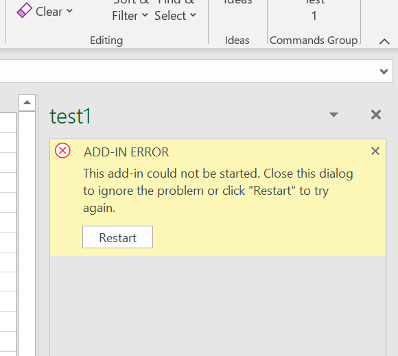 Cannot Run Excel Custom Functions · Issue 193 · Officedevexcel Custom Functions · Github 5721