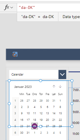 Wrong translation of day names in "da-DK" · Issue #364 · microsoft/powercat-creator-kit · GitHub