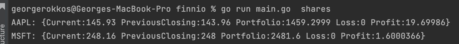 GitHub - grokkos/finnio: CLI based application that uses the Finnhub API to perform cool actions 💎