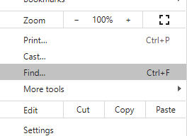[web] CanvasKit Text Search broken on Chrome (Find... / Find on page) · Issue #72274 · flutter ...