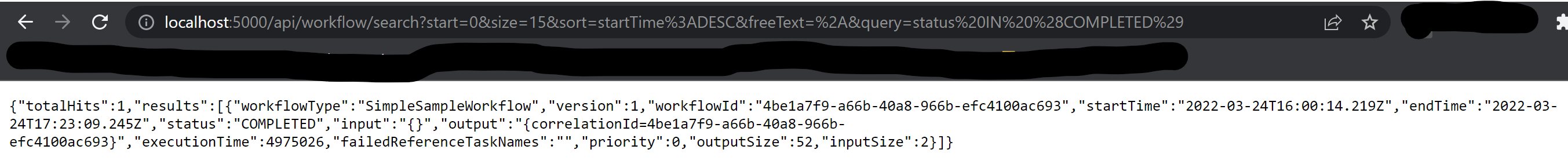 Conductor UI - Search with workflowType , Status not returning any results. · Issue #2875 ...