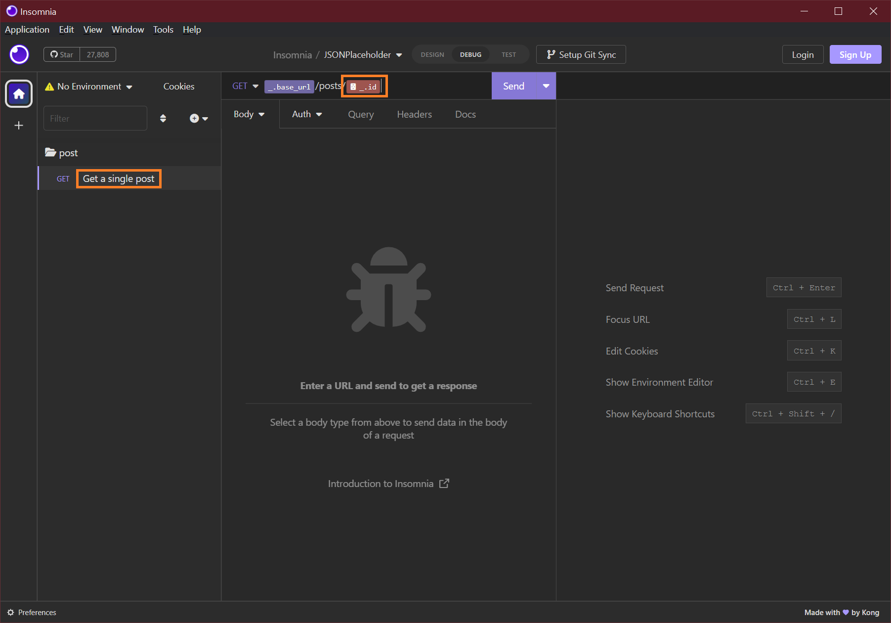Design Document debugging does not use OpenAPI example path parameters · Issue #5924 · Kong ...