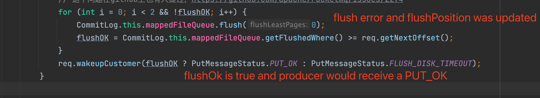 Broker May Lost Messages In Extreme Condition · Issue 5235 · Apache Rocketmq · Github