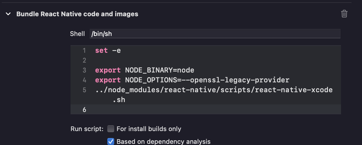 ERR_OSSL_EVP_UNSUPPORTED, Command PhaseScriptExecution failed with a nonzero exit code · Issue ...