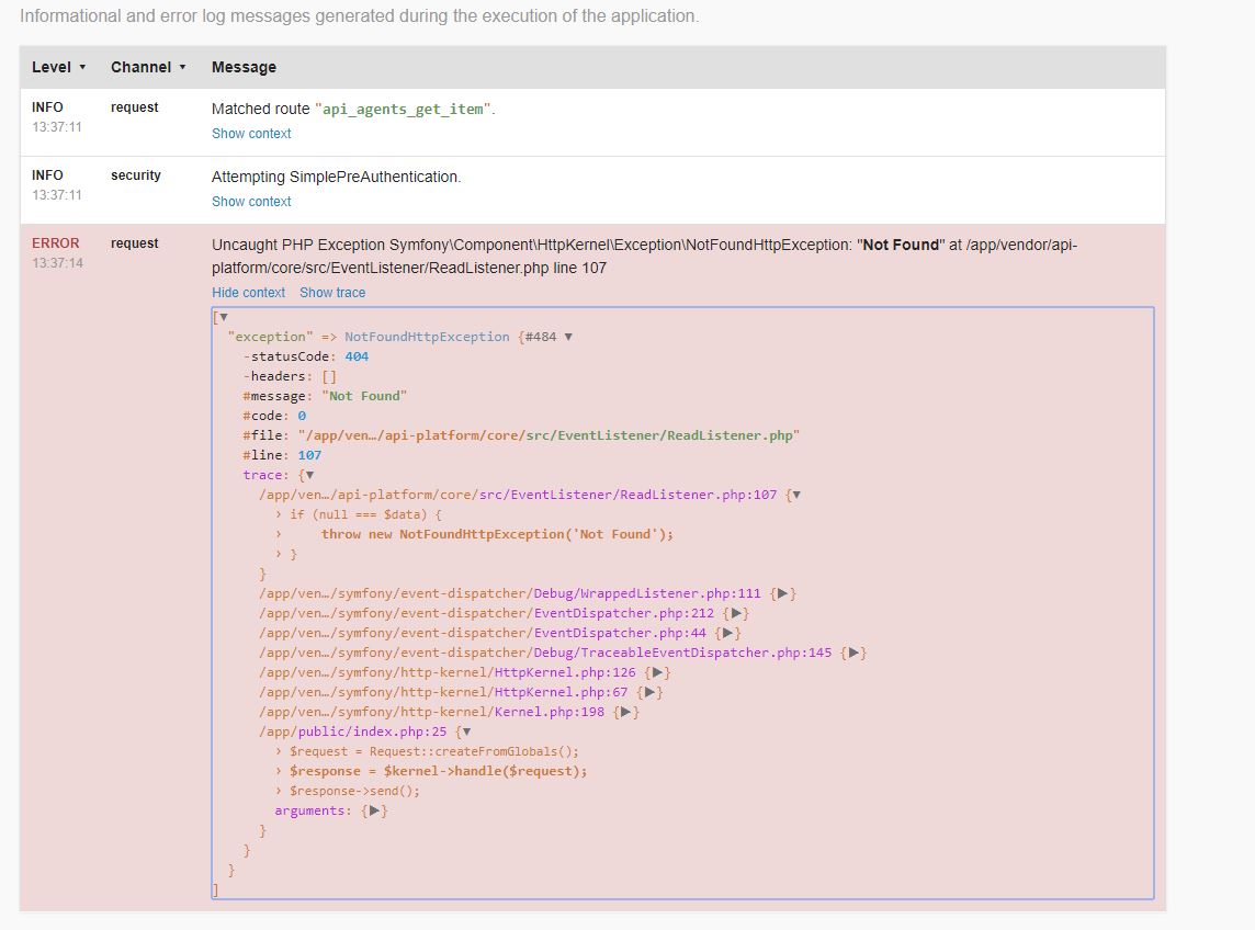 Item Operations "Not Found" error · Issue #1044 · api-platform/api ...