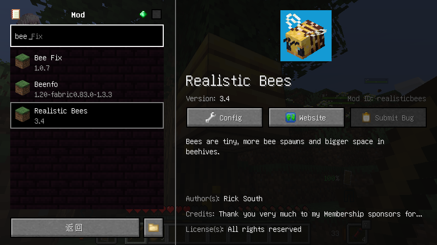 Compatibility With Realistic Bees (Mod By Serium) · Issue #35 · gbl ...
