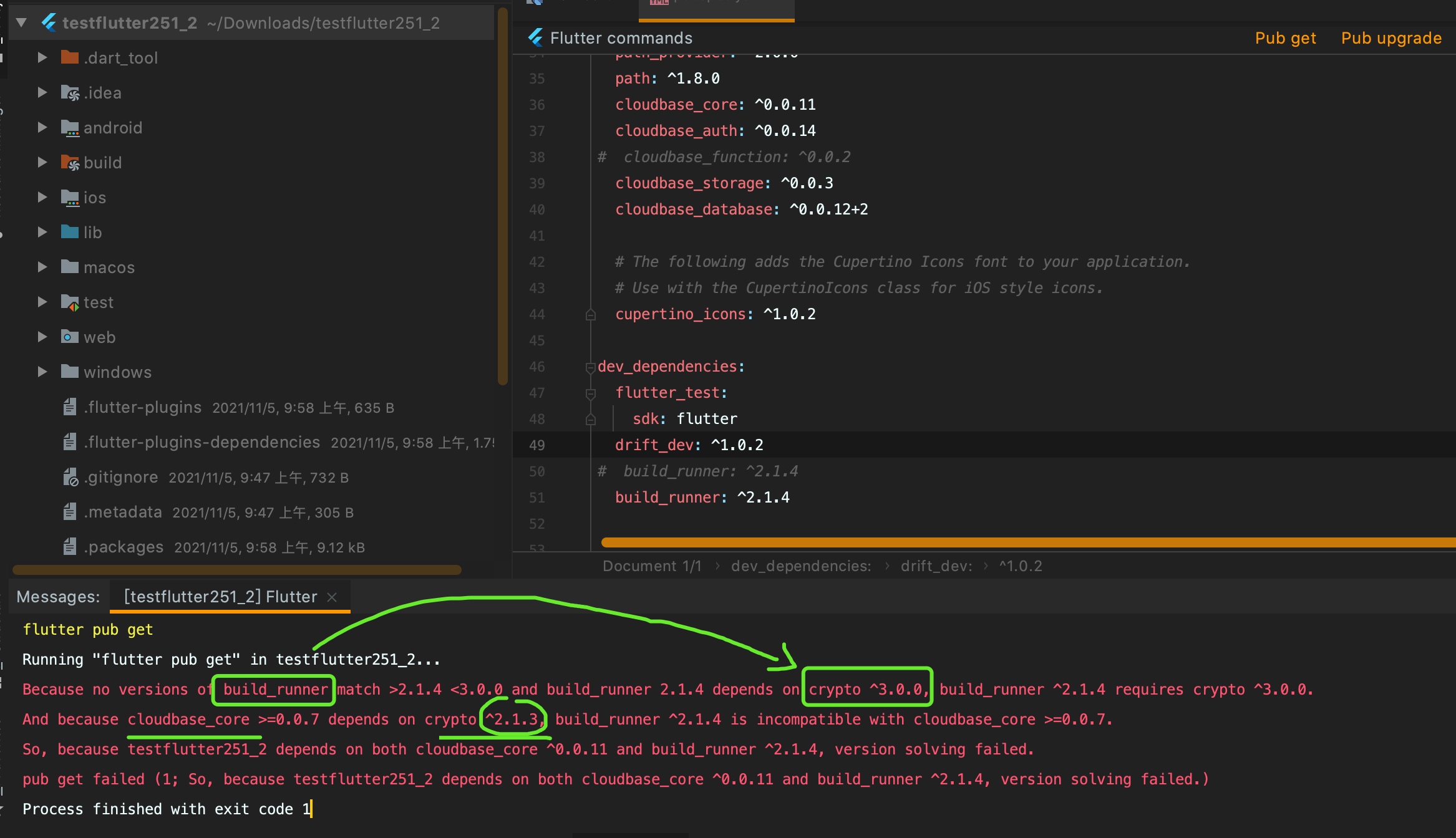 Cannot Debug Flutter On Android Device Saying Error Could Not Determine The Dependencies Of