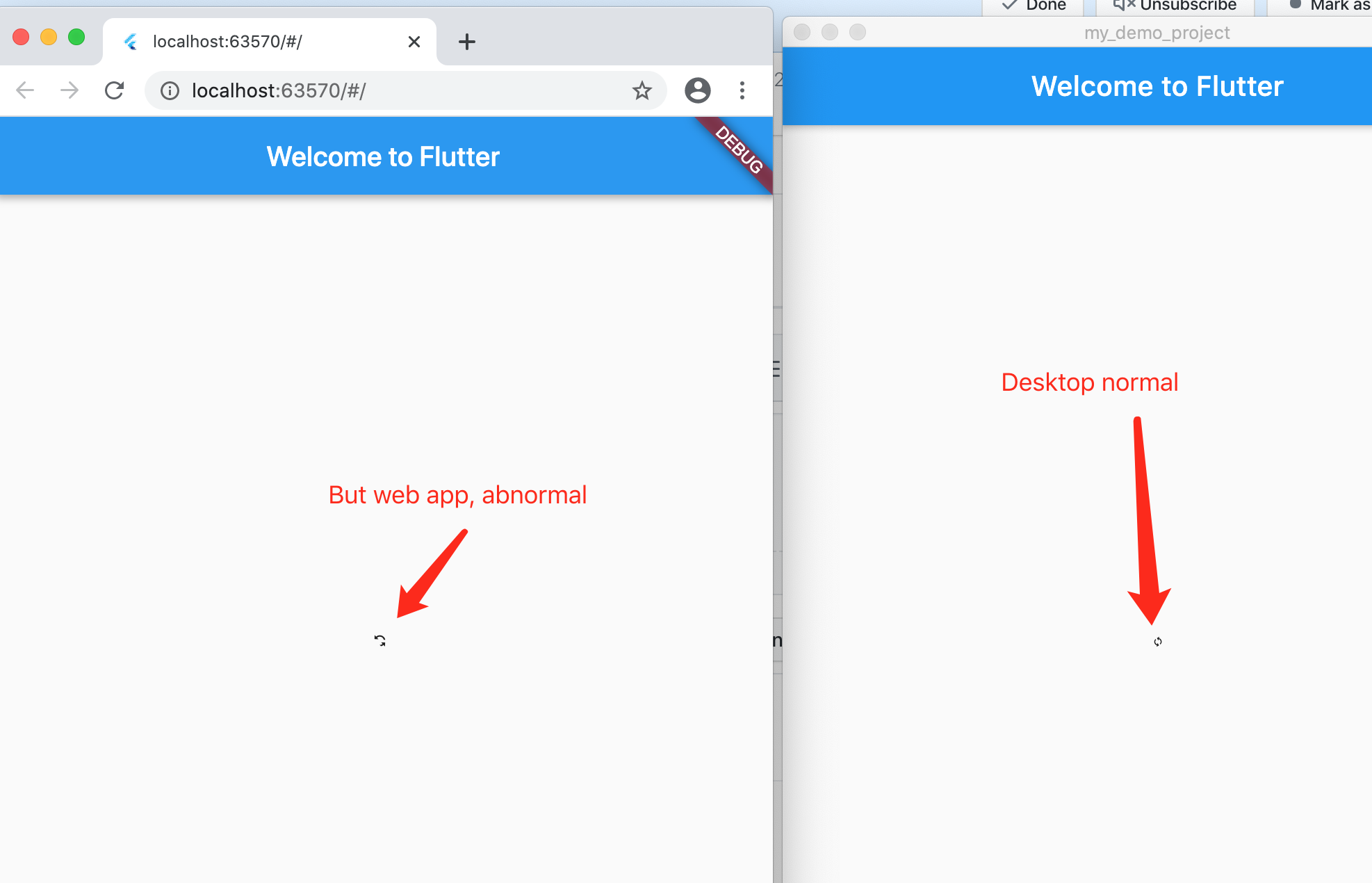 [web app]: Icon can rotate around the central point using AnimatedBuilder except web app · Issue ...