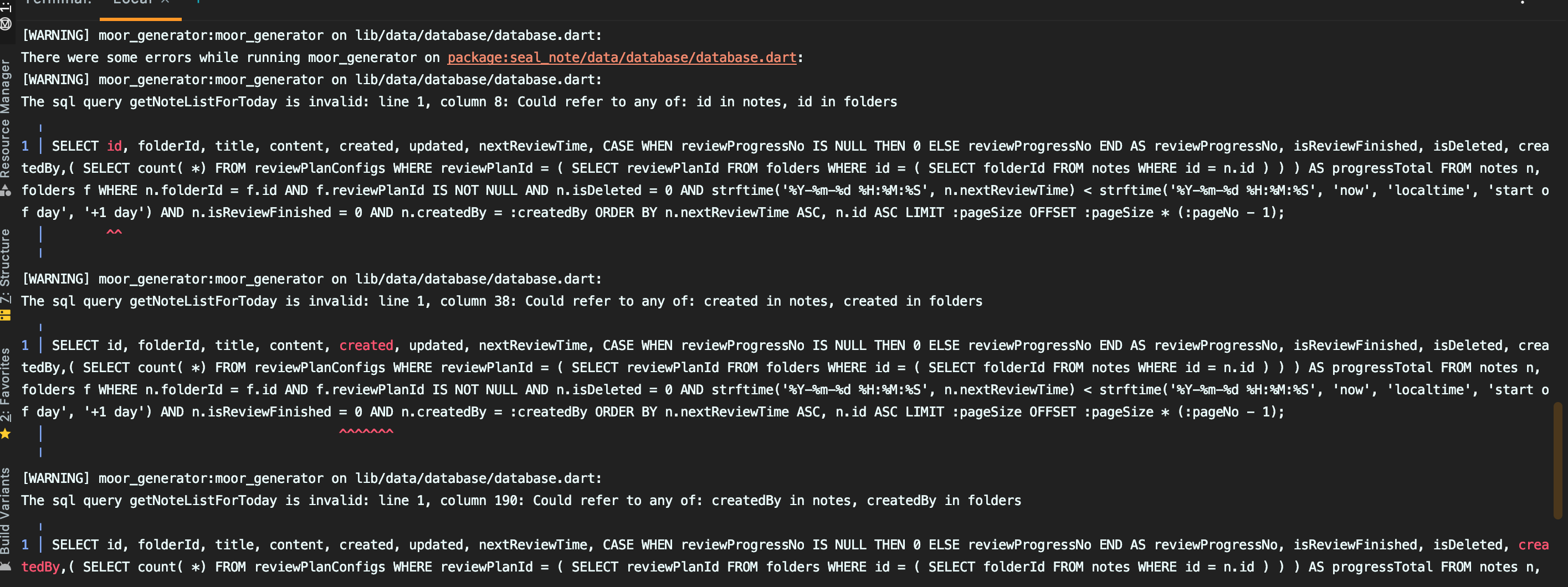 Does Moor fully supports custom sql with inner join? · Issue #899 · simolus3/drift · GitHub