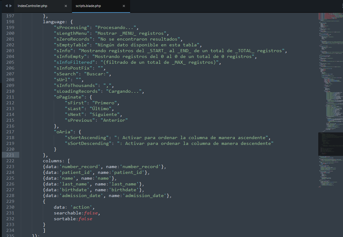 Large Data Issue · Issue 1573 · Yajra Laravel Datatables · Github