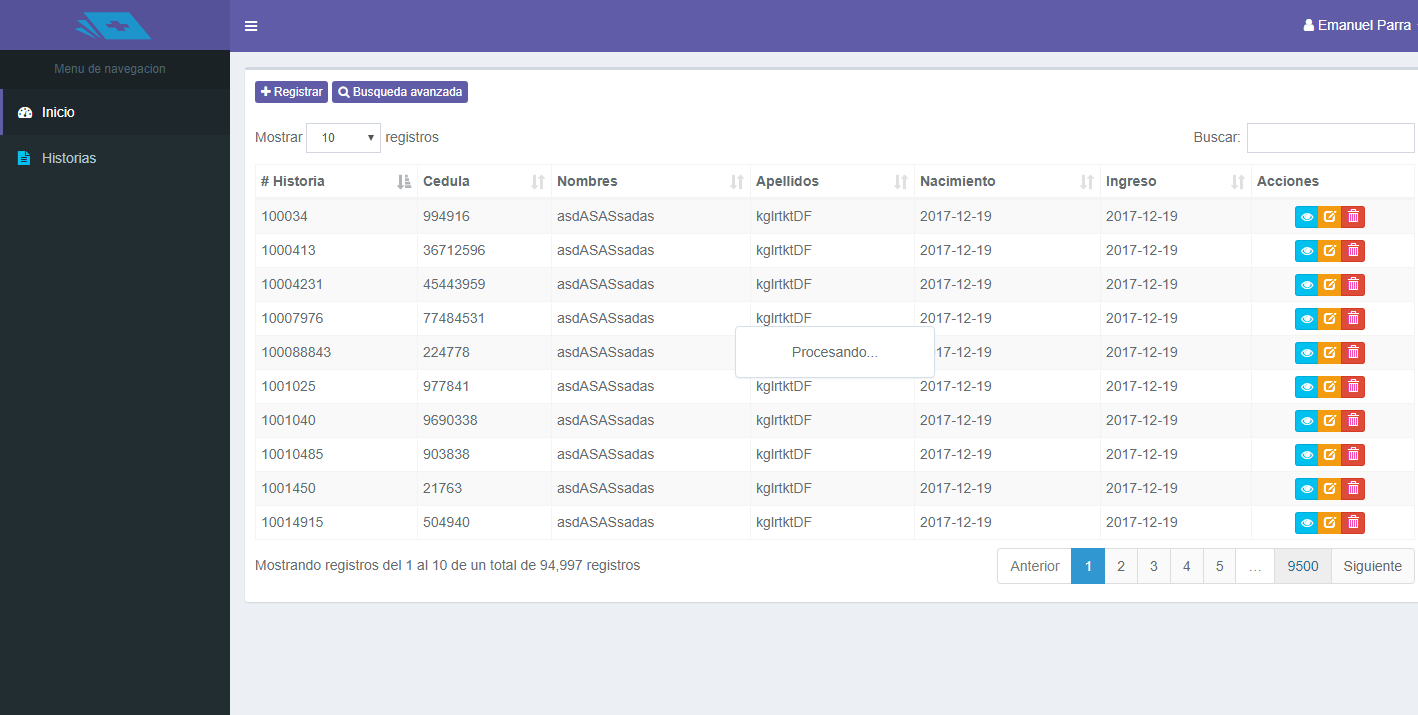 Large Data Issue · Issue 1573 · Yajra Laravel Datatables · Github