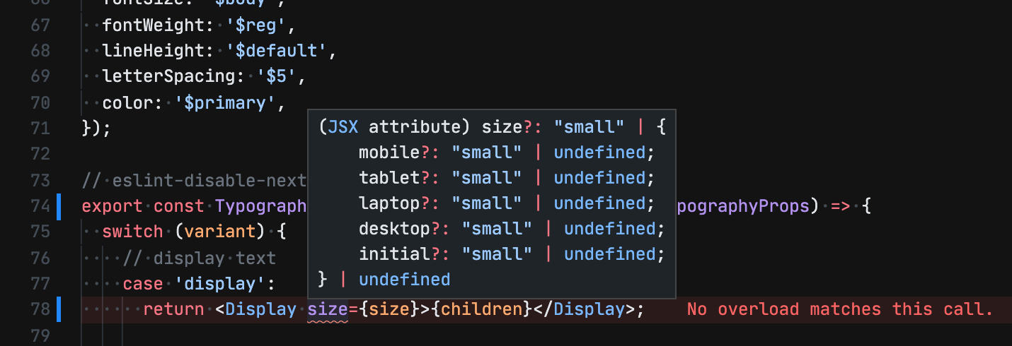 Typescript sees props as part of stitches api · Issue #219 · stitchesjs/stitches · GitHub