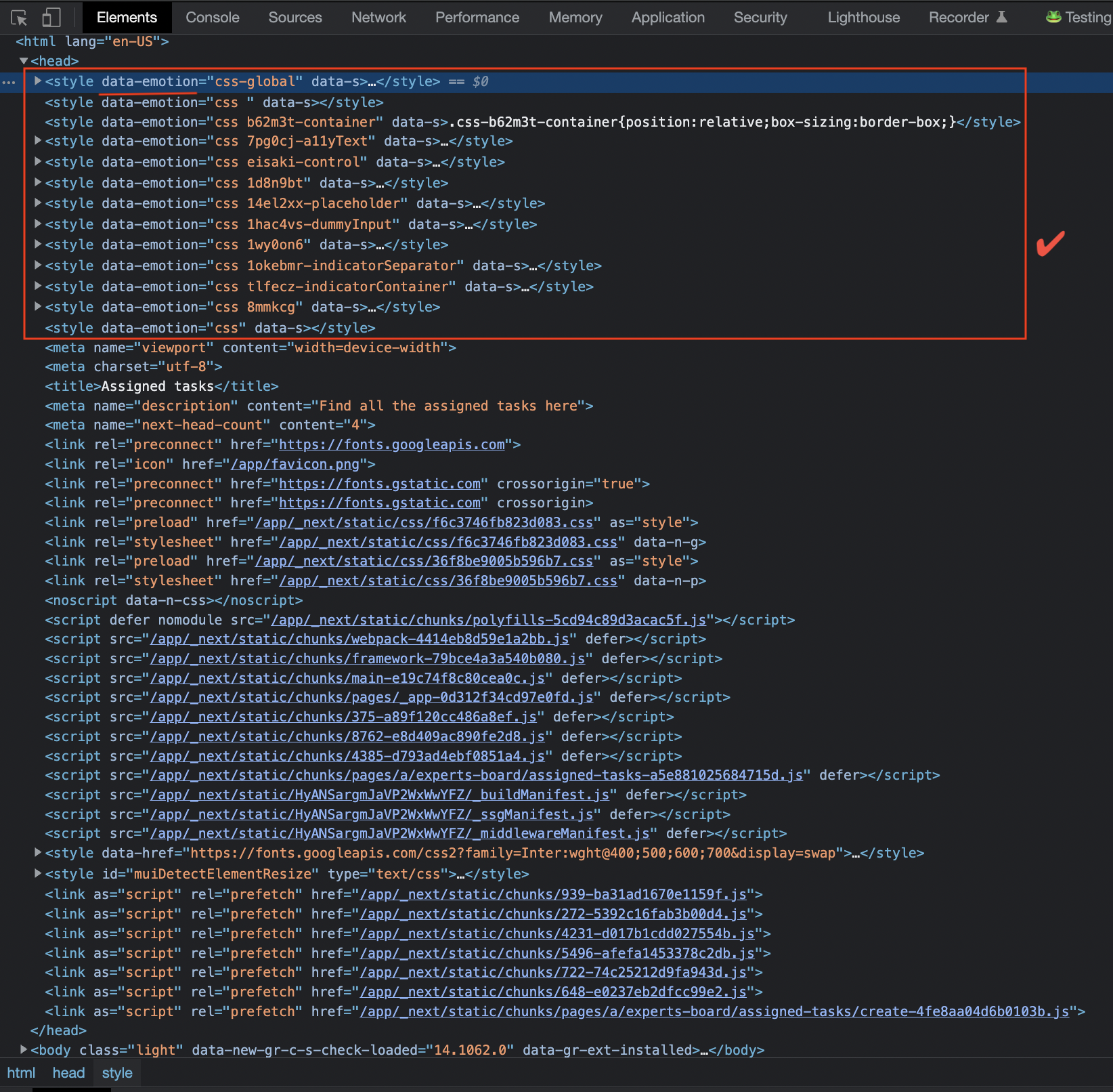 Different order of emotion css files injected on local and production · Issue #37185 · vercel ...
