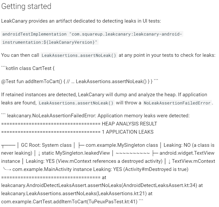 🚨 Broken mkdocs rendering · Issue #2486 · square/leakcanary · GitHub