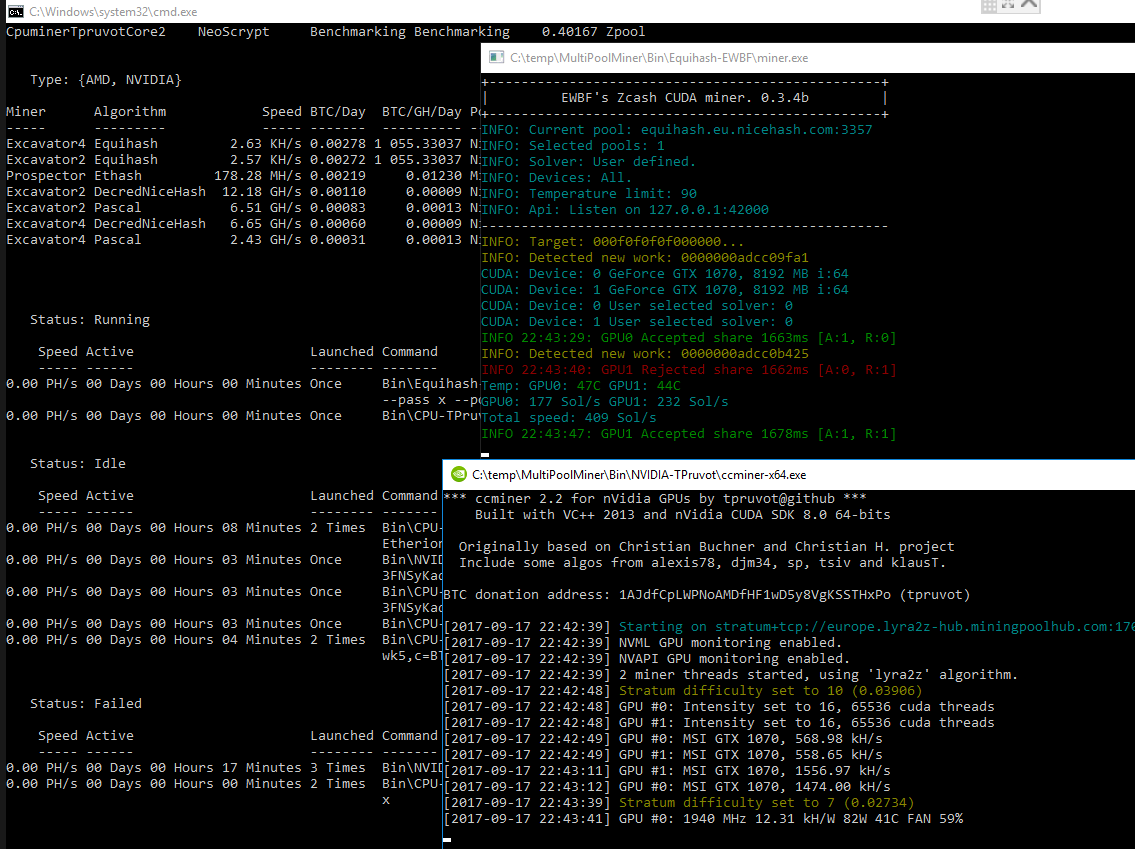 Old miners does not close · Issue #377 · MultiPoolMiner/MultiPoolMiner ...