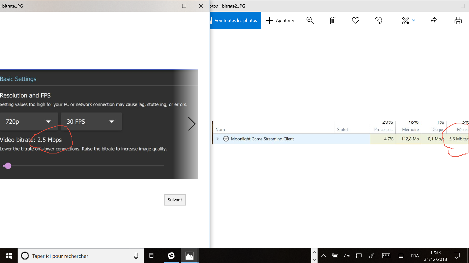 Bitrate values set in the application are not respected. · Issue #153 · moonlight-stream ...
