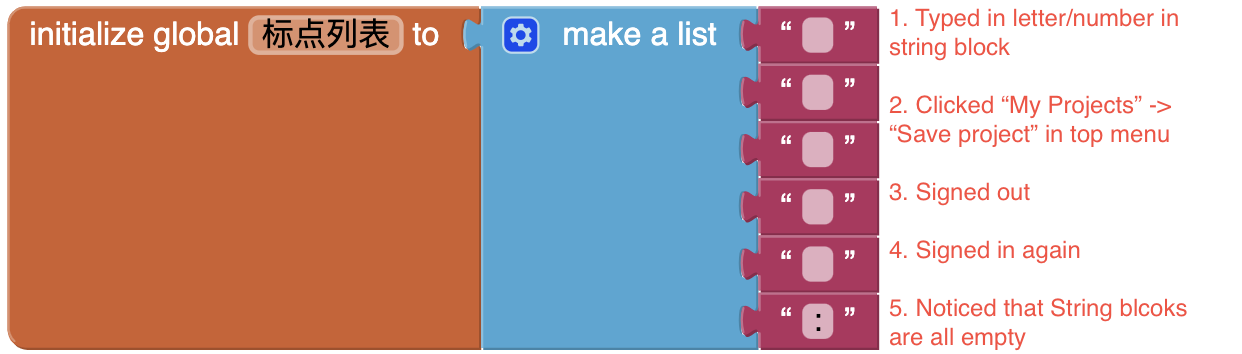 Make a list with text (string) blocks failed to save string values · Issue #2205 · mit-cml ...