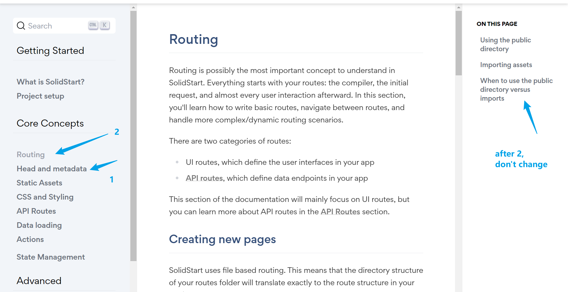 [Bug?]: website right side content dont change after clicking different page on the left · Issue ...