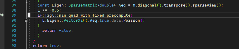 bugs on recent update on `heat_geodesics` in develop branch · Issue #1351 · libigl/libigl · GitHub