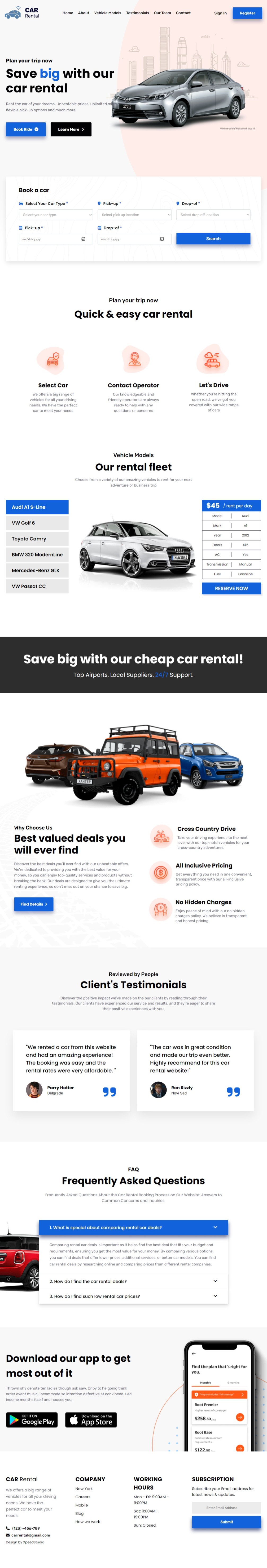 GitHub - kid1909/car-rental-main