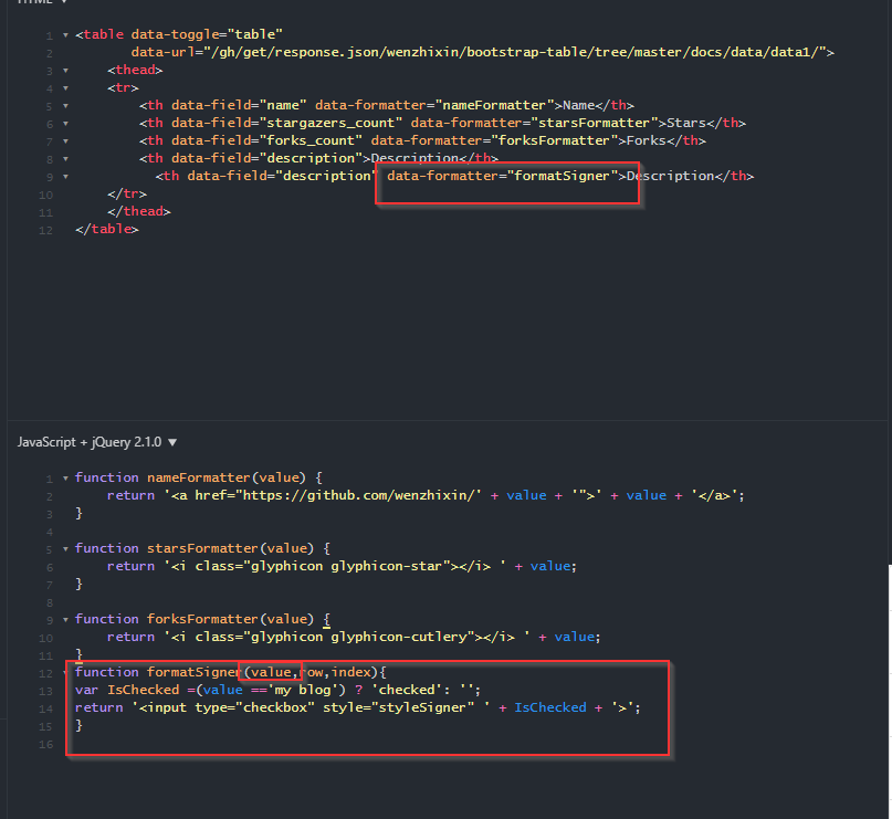 How do I style the checkboxes? · Issue #383 · wenzhixin/bootstrap-table · GitHub