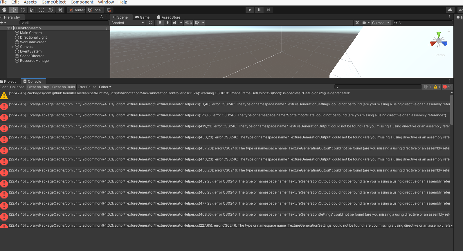 Build successfully but meet the "missing a using directive or an assembly reference" error ...