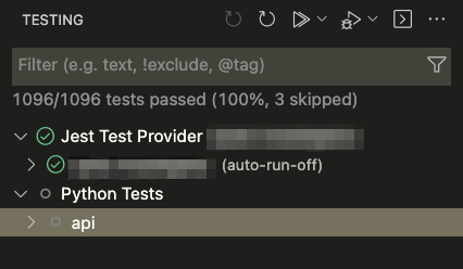 Test explorer doesn't show tests until 'Start all runners' is executed ...