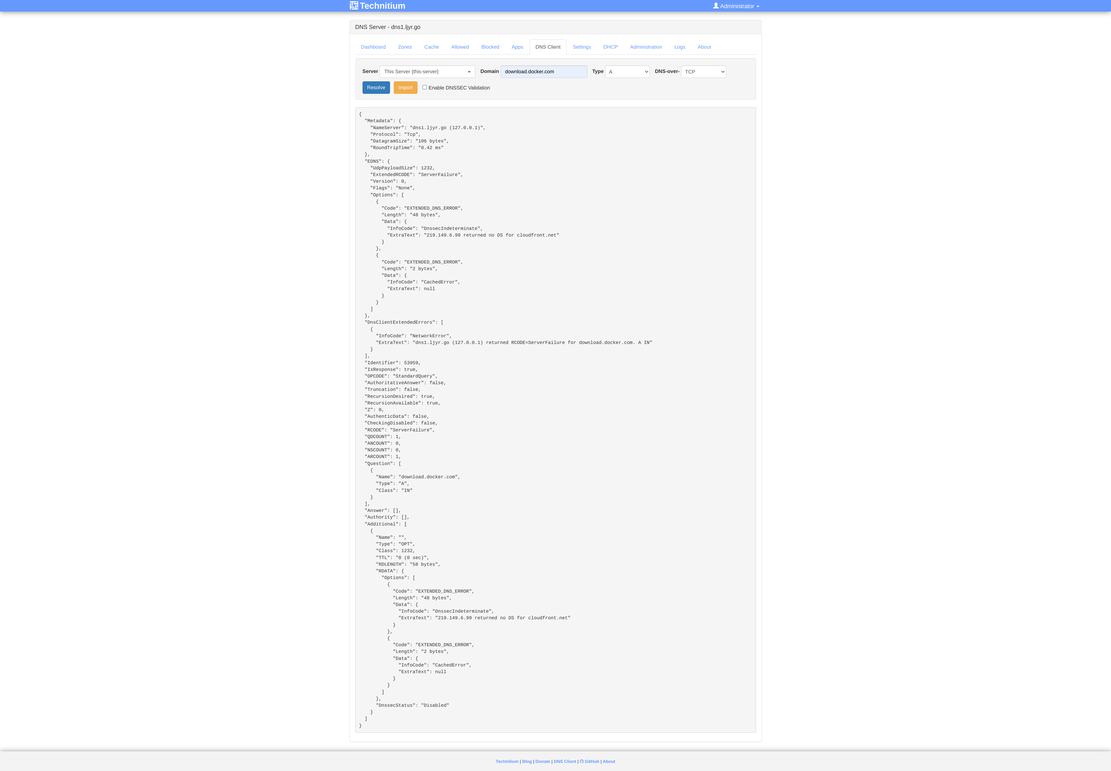 请教一个问题 · Issue 492 · Technitiumsoftware Dnsserver · Github