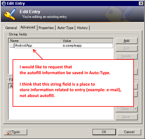Autofill to Auto-Type · Issue #1167 · Kunzisoft/KeePassDX · GitHub