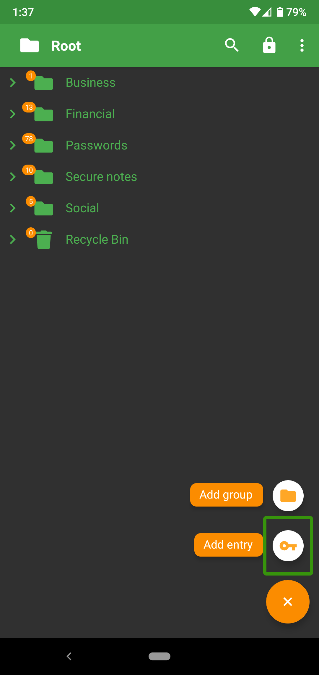 Minor Accessibility Issues · Issue #334 · Kunzisoft/KeePassDX · GitHub