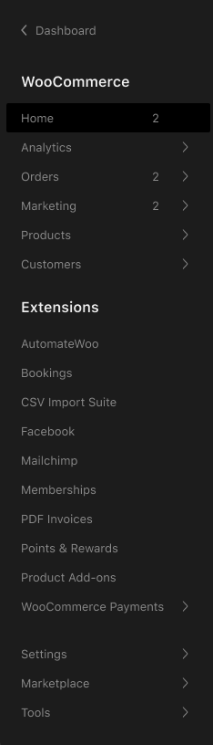 Navigation: Reorder Secondary Menu · Issue #5531 · woocommerce/woocommerce-admin · GitHub