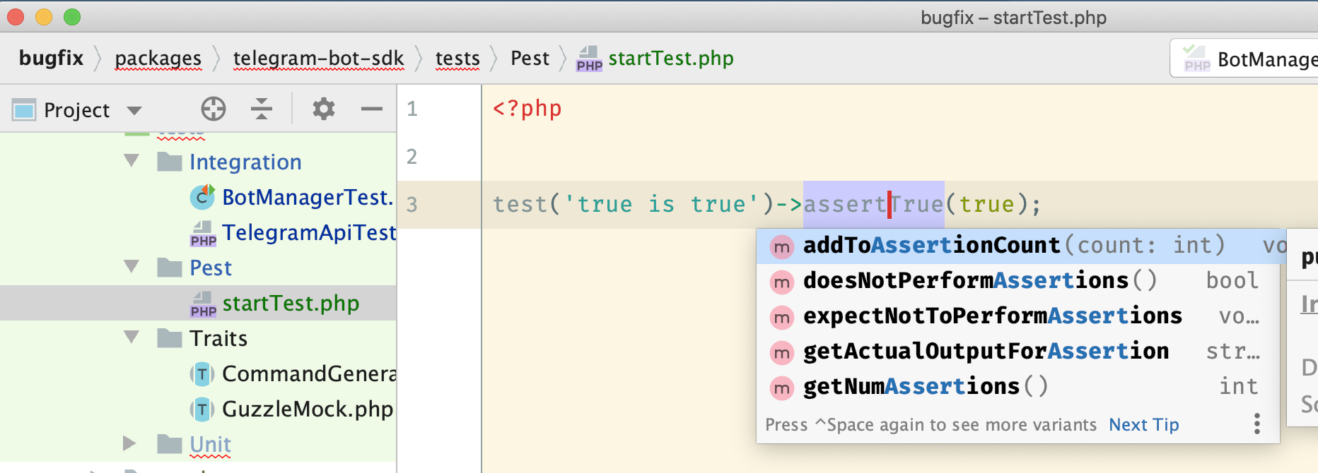 Documentation / Guide: PHPStorm · Issue #86 · pestphp/pest · GitHub