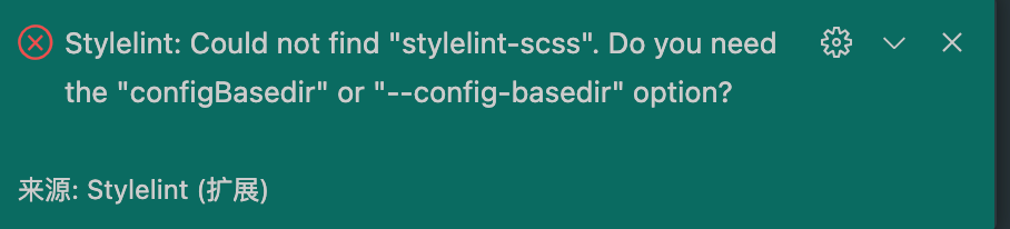 在scss文件中保存，vscode Stylelint插件就会报错 · Issue 10610 · Umijsumi · Github 