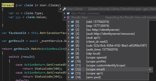 Missing Claims ;( · Issue #3936 · IdentityServer/IdentityServer4 · GitHub