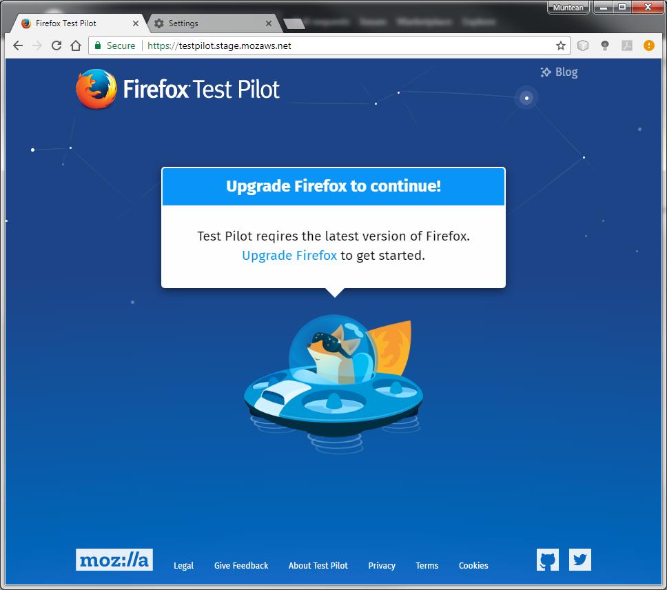 "Upgrade Firefox to continue!" error message is wrongly displayed if ...