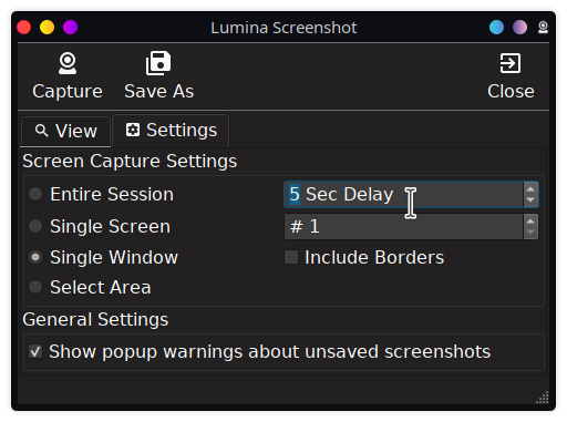 Screenshot preferences should be persistent · Issue #39 · helloSystem/Utilities · GitHub