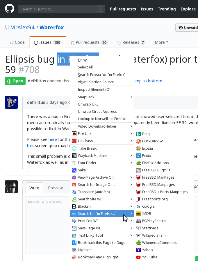 Ellipsis bug in Firefox (and Waterfox) prior to version 59 · Issue #708 · BrowserWorks/Waterfox ...