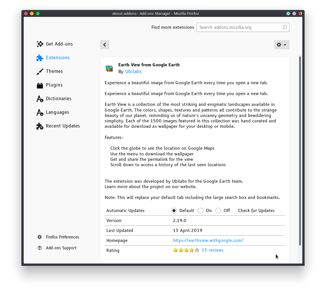 Aboutaddons Lacks Information About Installed Extensions · Issue 917 · Browserworkswaterfox 