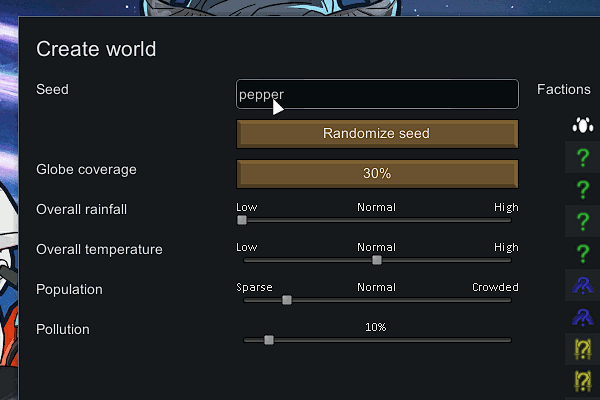 GitHub - DrPlantabyte/planet-setting-radomizer-rimworld-mod: Changes the default climate and ...